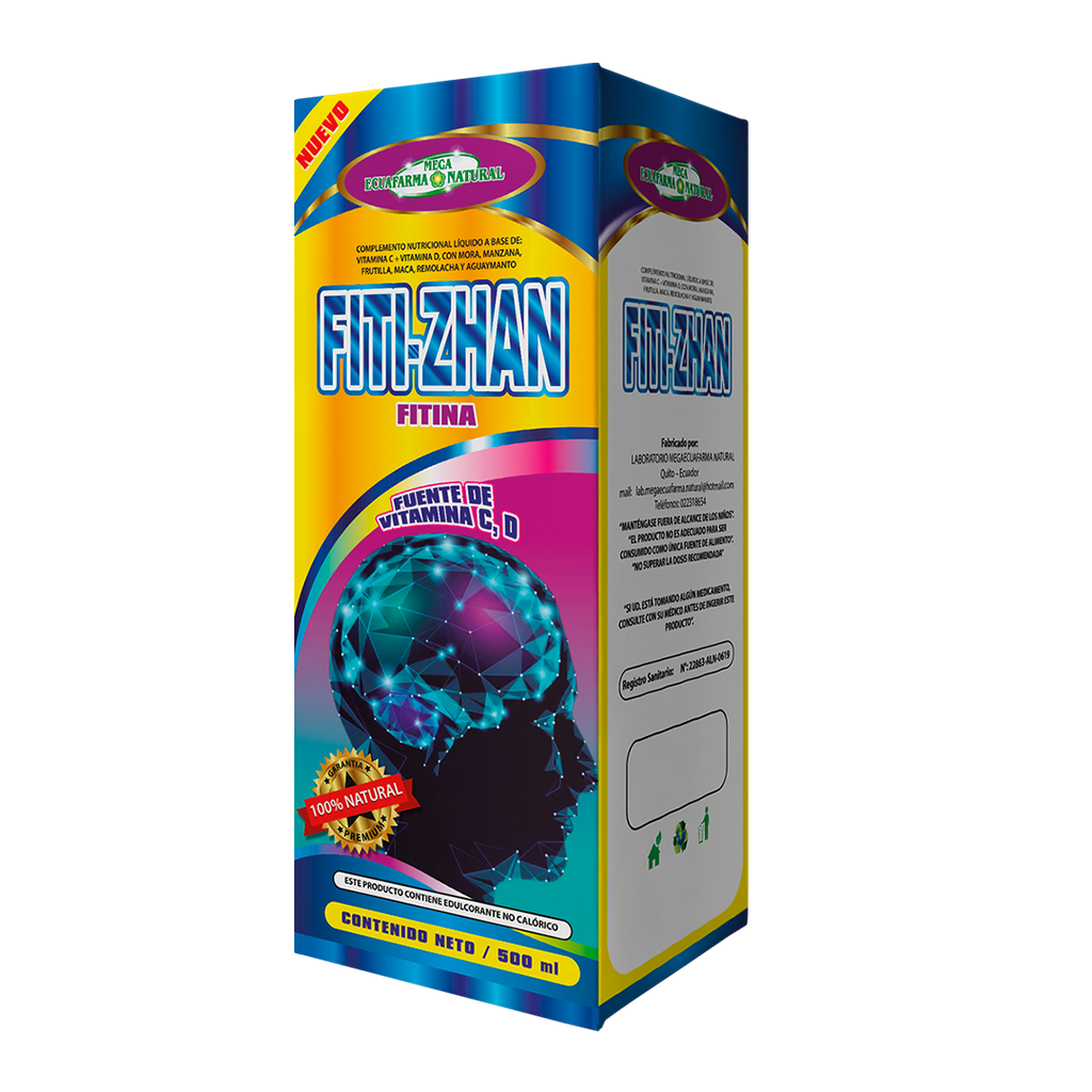 FITI-ZHAN SOLUCIÓN ORAL 500 ML MEGAECUAFARMA NATURAL | El Arbolito